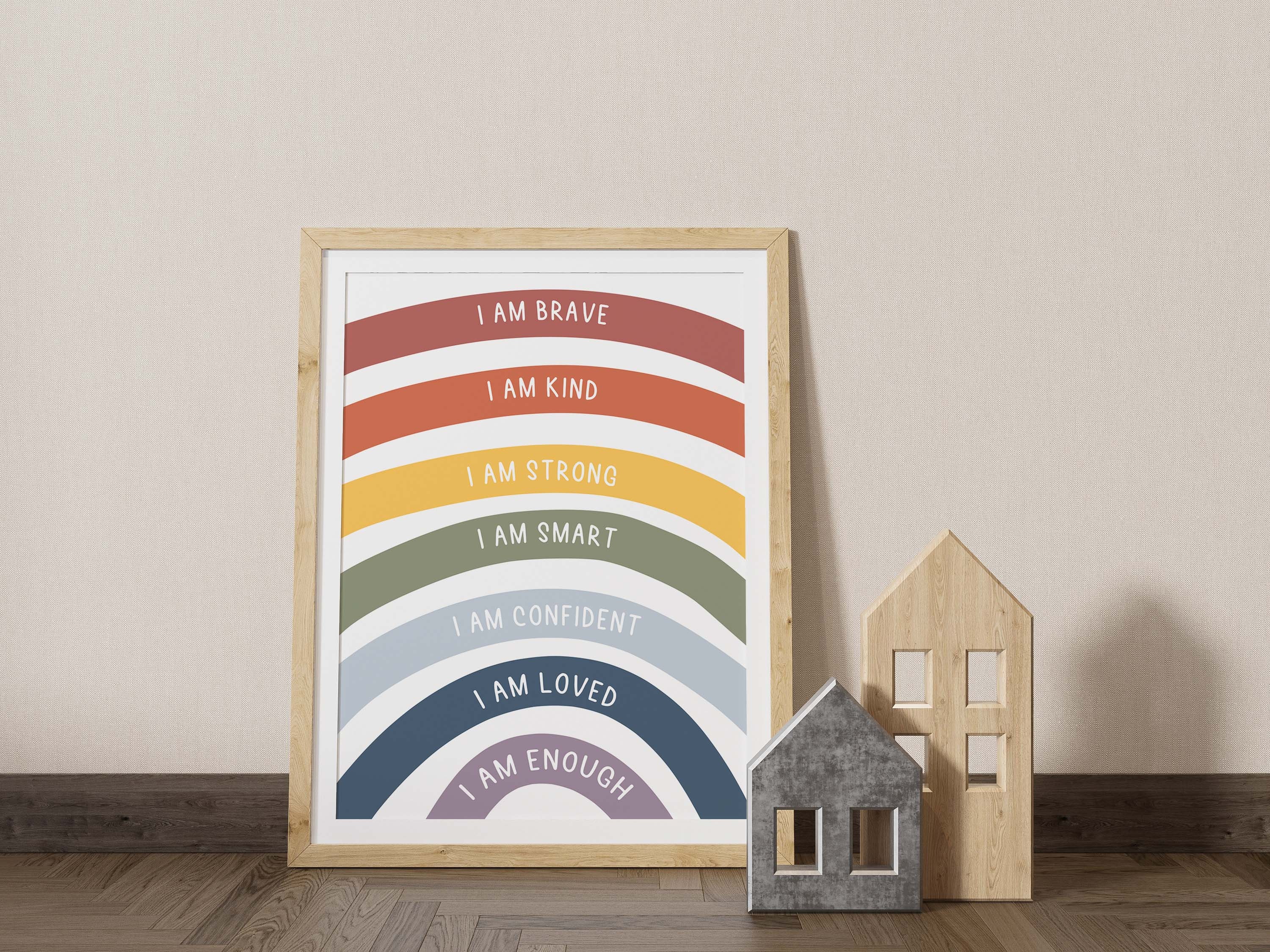 Affirmations Poster for Kids Rainbow Affirmations Print - Etsy Canada