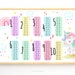 Multiplication Chart, Poster Printable Times Table, Class Room Wall Art ...