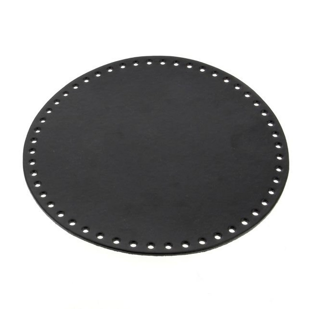 Bag Bottom Round Black Hoooked - Etsy