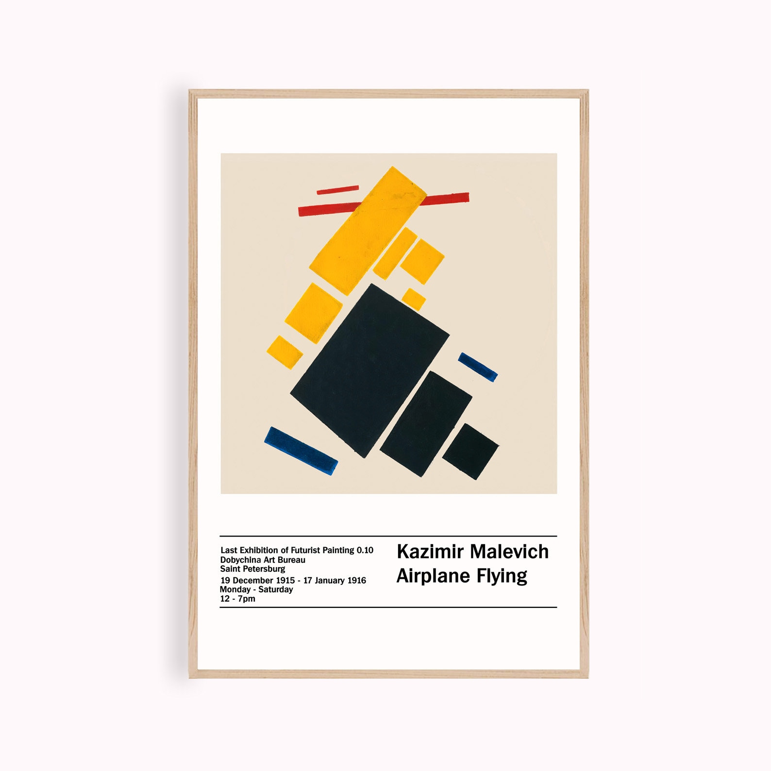 Kazimir Malevich Art Exhibition Poster, Set of 9, Malevich Art Print ...