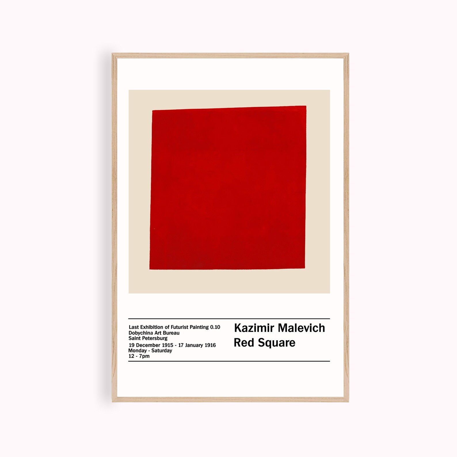 Kazimir Malevich Art Exhibition Poster, Set of 9, Malevich Art Print ...