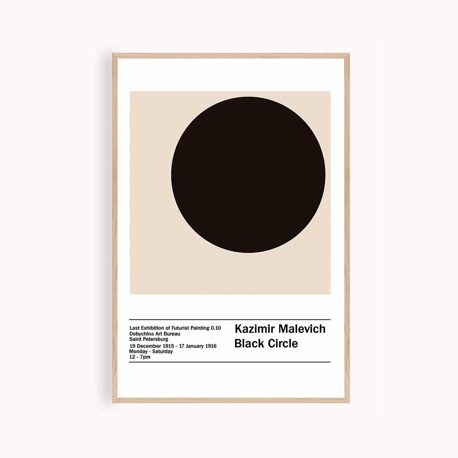 Kazimir Malevich Art Exhibition Poster, Set of 9, Malevich Art Print ...