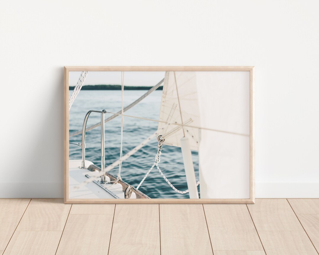 Sailing Photo, Yacht Print, Sailboat Photography, Yacht Wall Decor ...