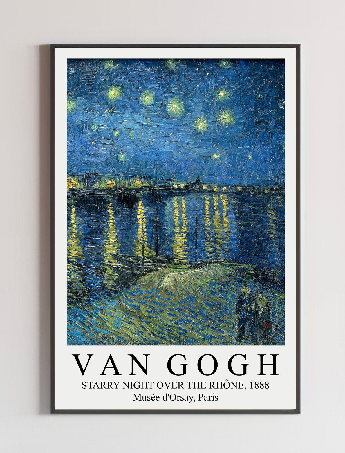 Van Gogh Print Van Gogh Exhibition Poster Set of 3 Van | Etsy