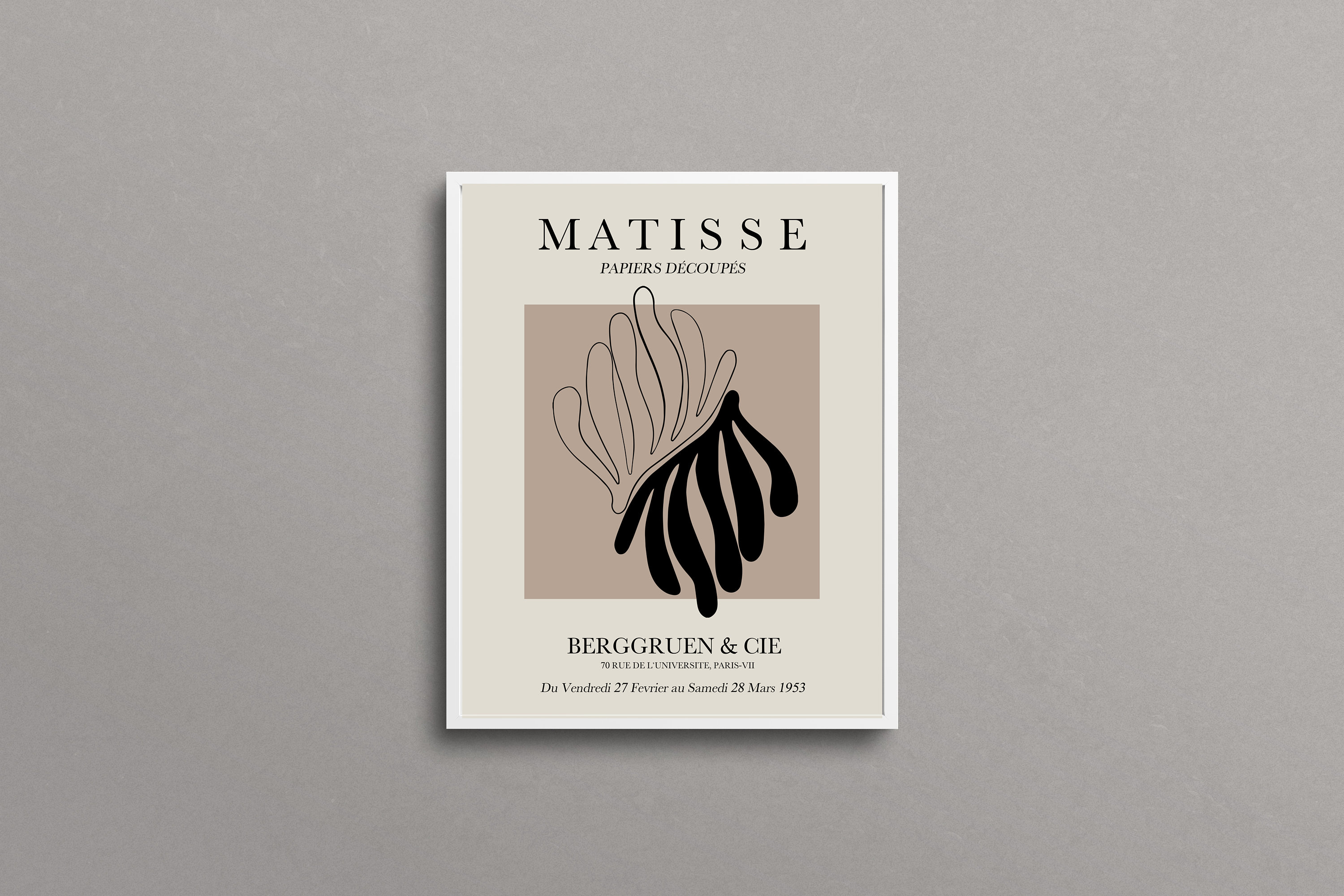 Matisse Exhibition Poster Digital Download Matisse Double | Etsy
