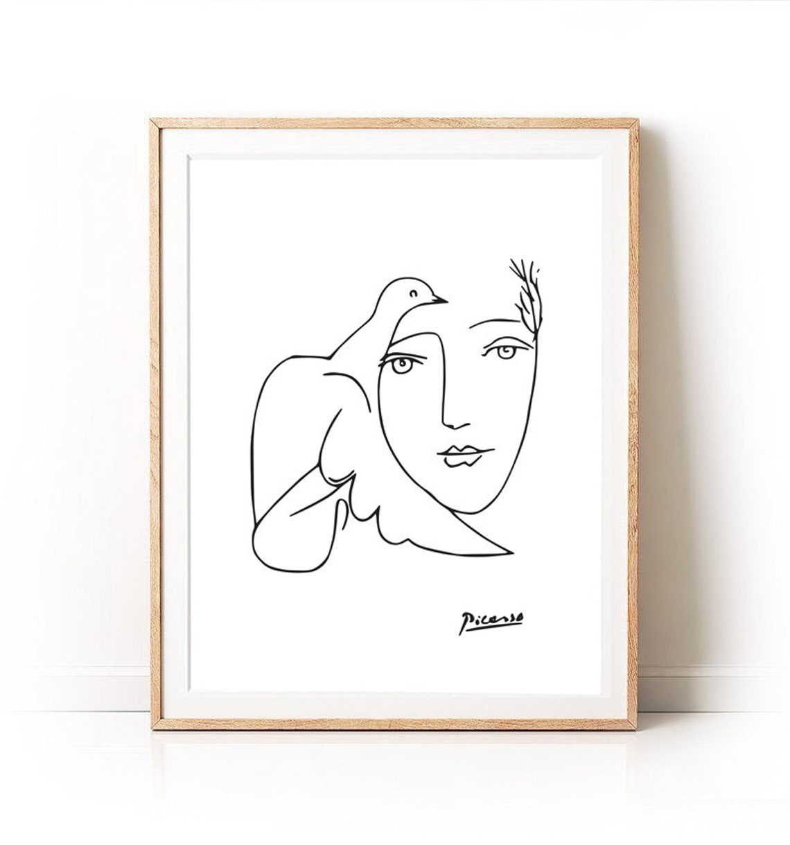 Picasso Line Drawings Picasso prints Set of 5 Prints | Etsy