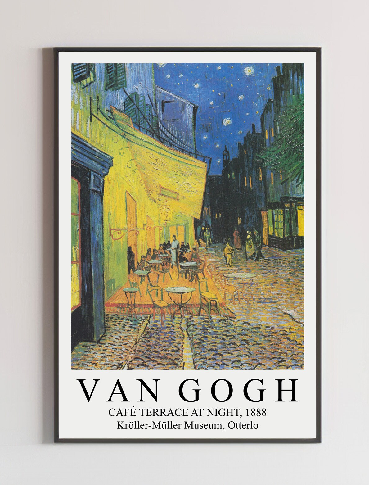 Van Gogh Print Van Gogh Exhibition Poster Set of 3 Van | Etsy