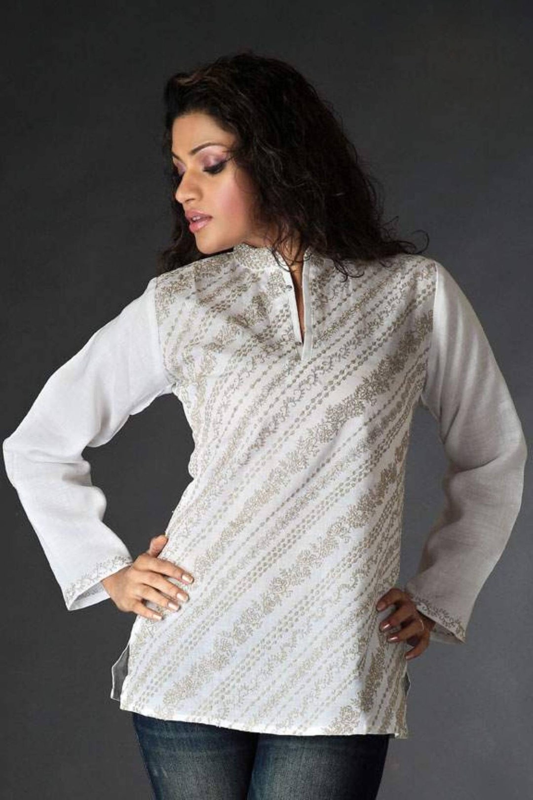 Tunika Top für Frauen, Casual Tunika Shirts / Plus Size Damenbekleidung ...