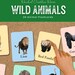 Real Wild Animals Educational Flashcards, Cute Animal, Educational ...