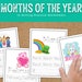 Months of the Year Writing Practice, Months, Writing, Educational ...