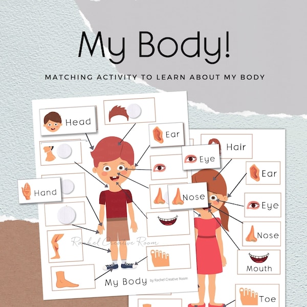 Body Parts Matching - Etsy