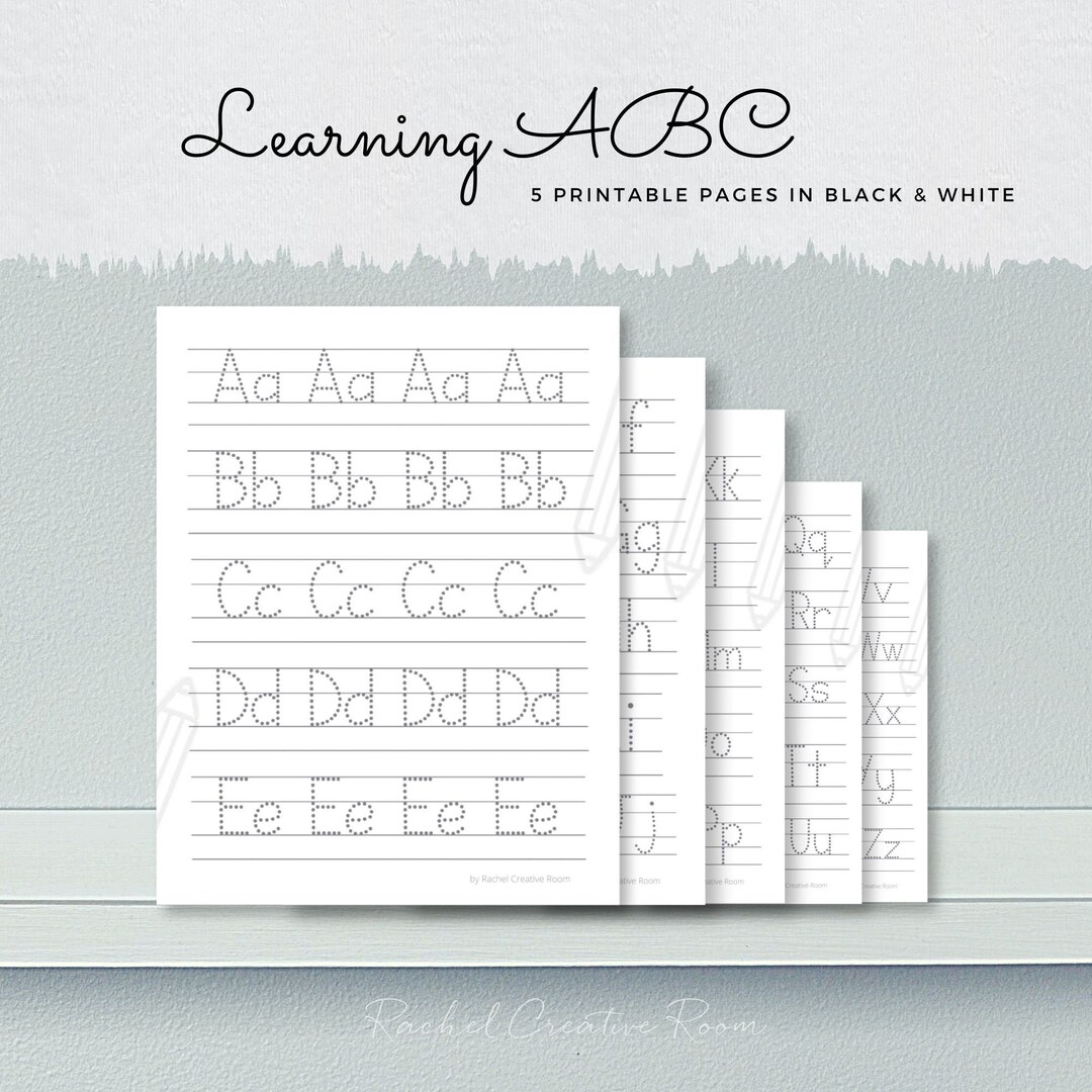 Educational ABC and Alphabet | Writing Practice | Preschool | Toddler ...