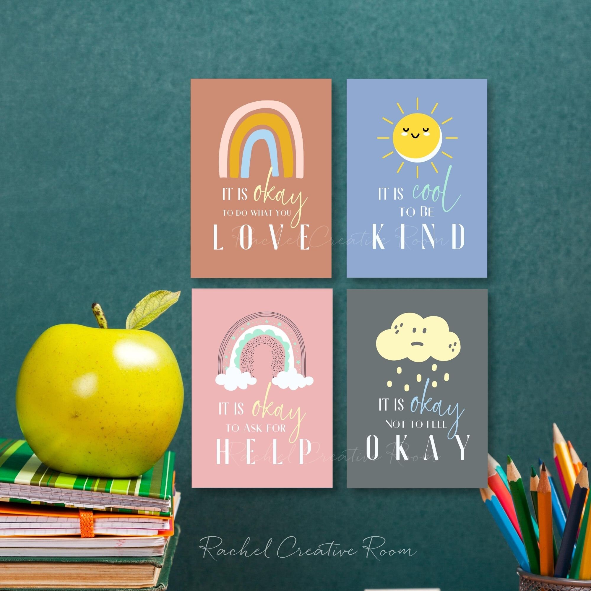Motivation Classroom Posters in A4 and A3 Sizes | Inspiration Classroom ...
