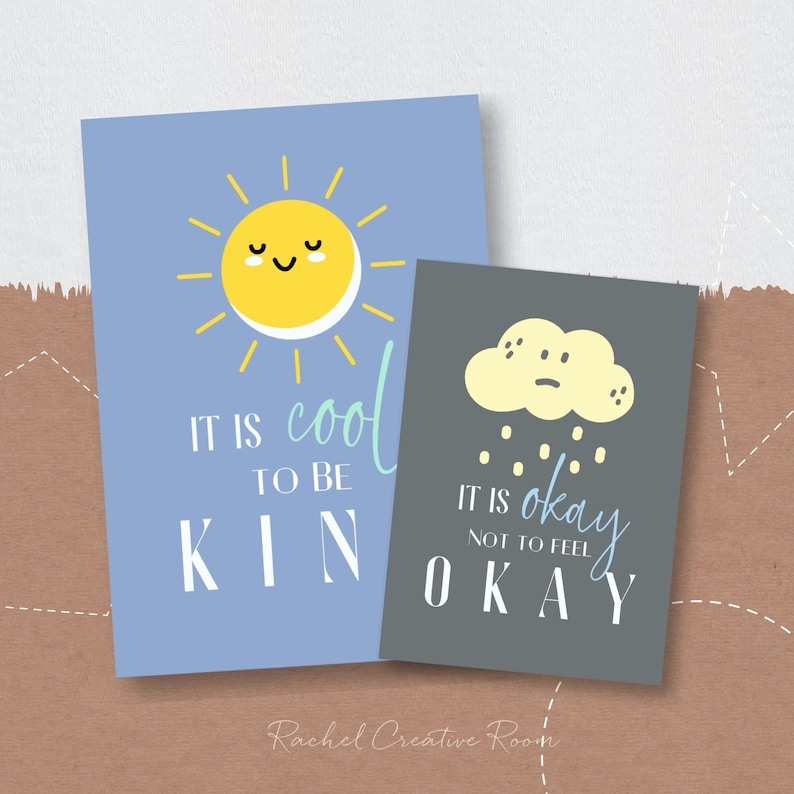 Motivation Classroom Posters in A4 and A3 Sizes Inspiration - Etsy