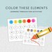 Coloring Activities Bundle Printable | Shapes | Numbers | Animals ...