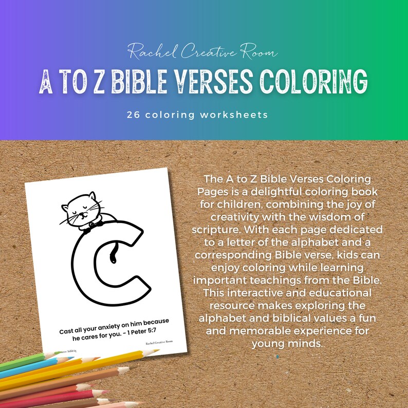 A to Z Bible Coloring Pages, Christian Coloring Pages, Bible Coloring ...