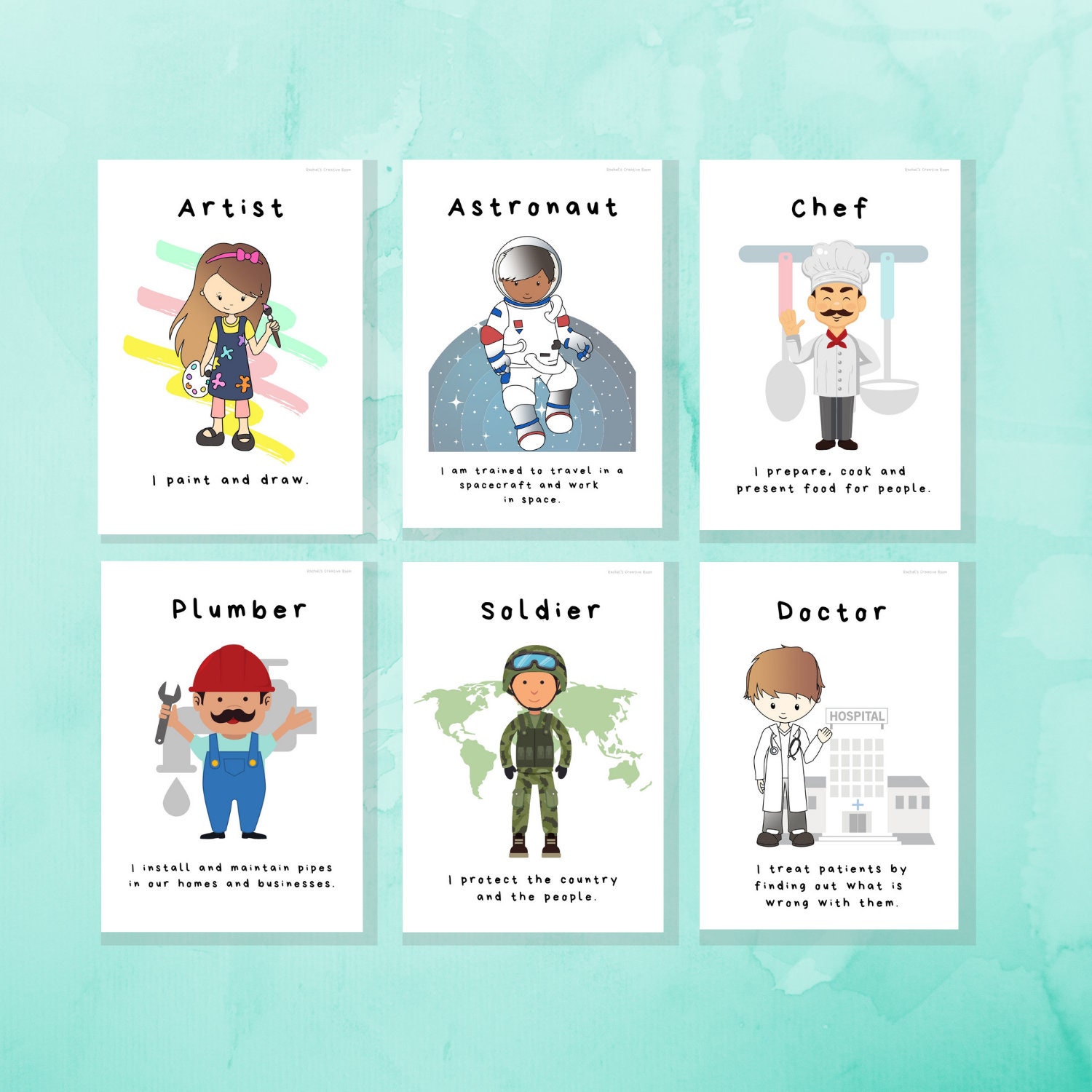 What is Your Job? Fun & Engaging Flashcard | Career | Job Description ...