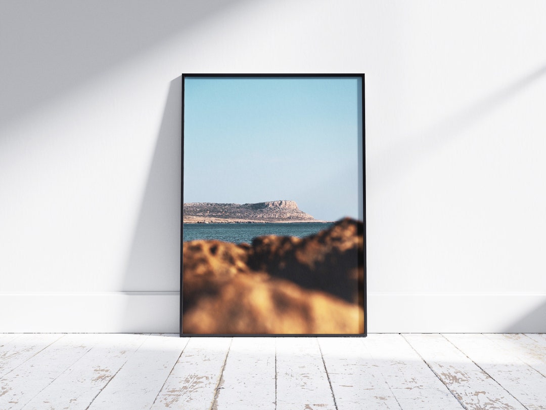 Cyprus Coast Photography Downloadable Poster Amazing Sea View Poster ...