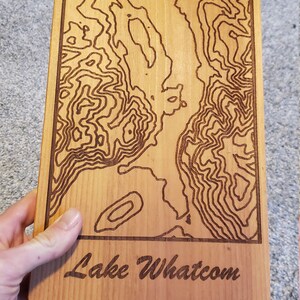 Custom Laser Engraved Topographical Maps of ANYWHERE - Etsy