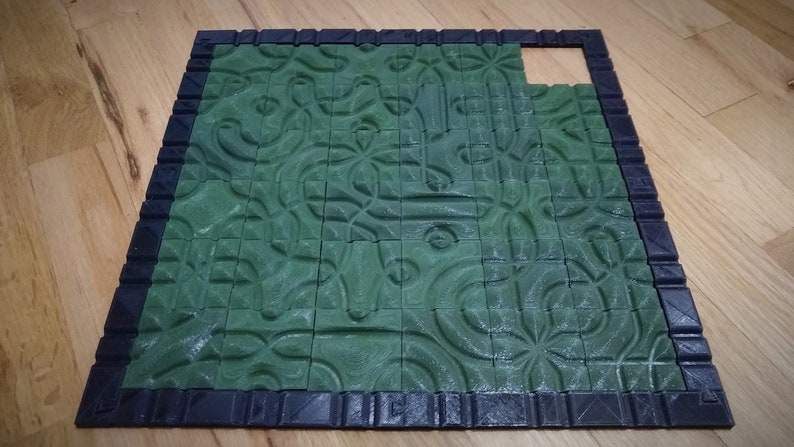 3D Printed Topographic Tile Board Game - Etsy