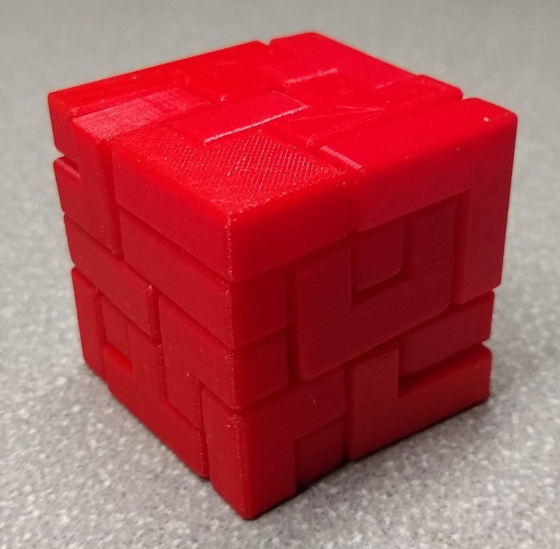 3D Printed Soma Cube Puzzle - Etsy