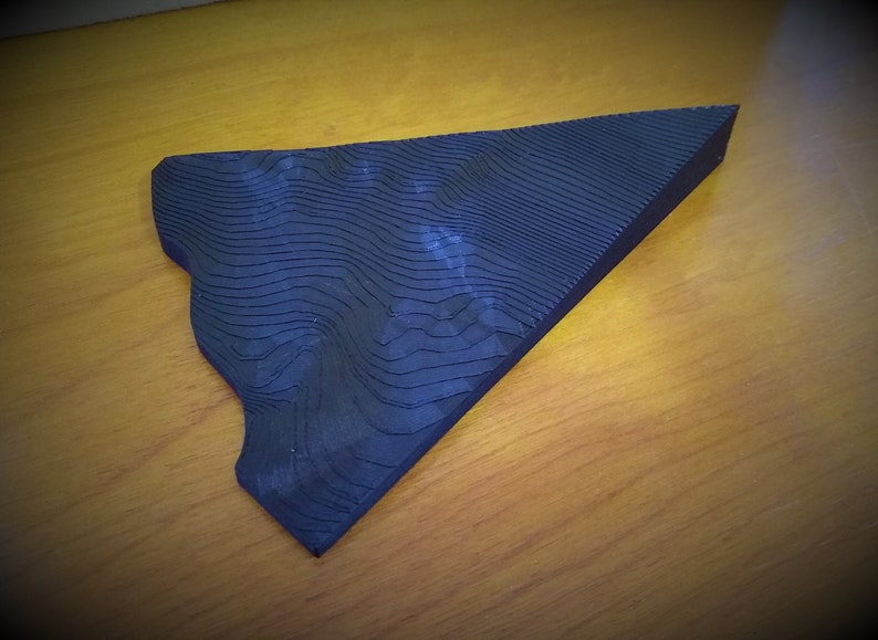 Custom 3d-printed Topographical Maps of ANYWHERE - Etsy