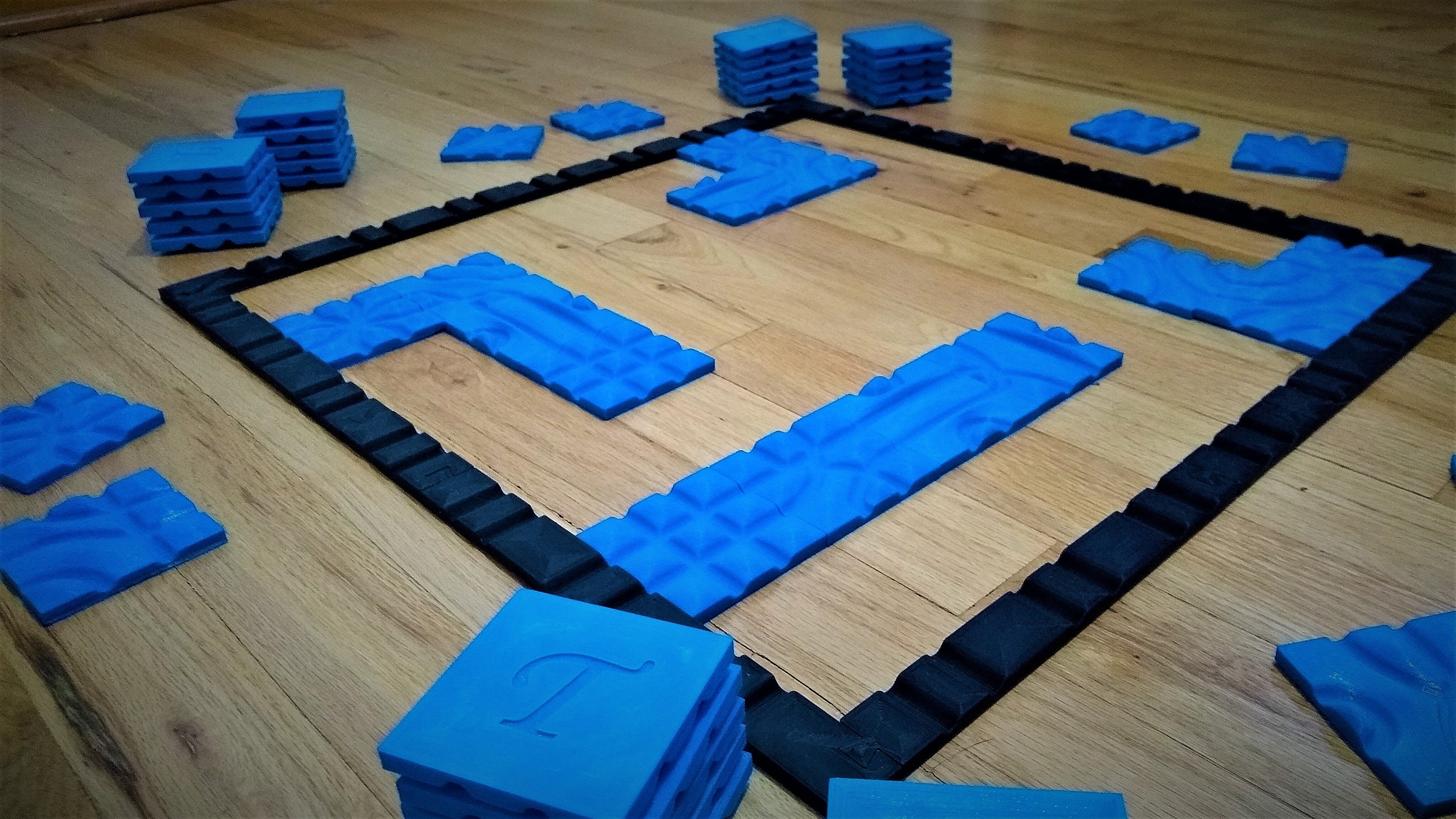 3D Printed Topographic Tile Board Game - Etsy UK