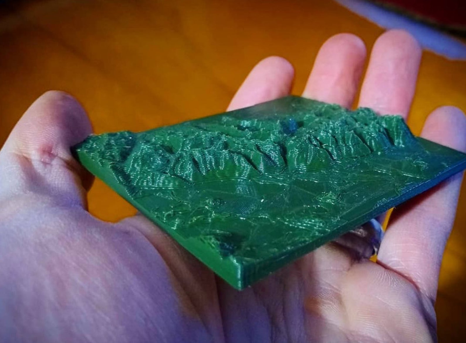 Custom 3d-printed Topographical Maps of ANYWHERE - Etsy