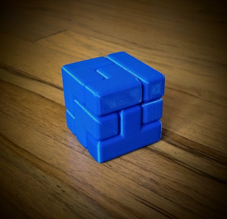 3D Printed Soma Cube Puzzle - Etsy