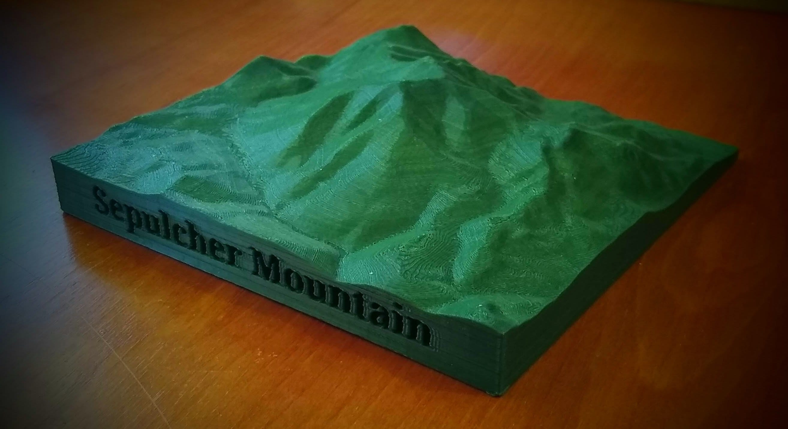 Custom 3d-printed Topographical Maps of ANYWHERE - Etsy
