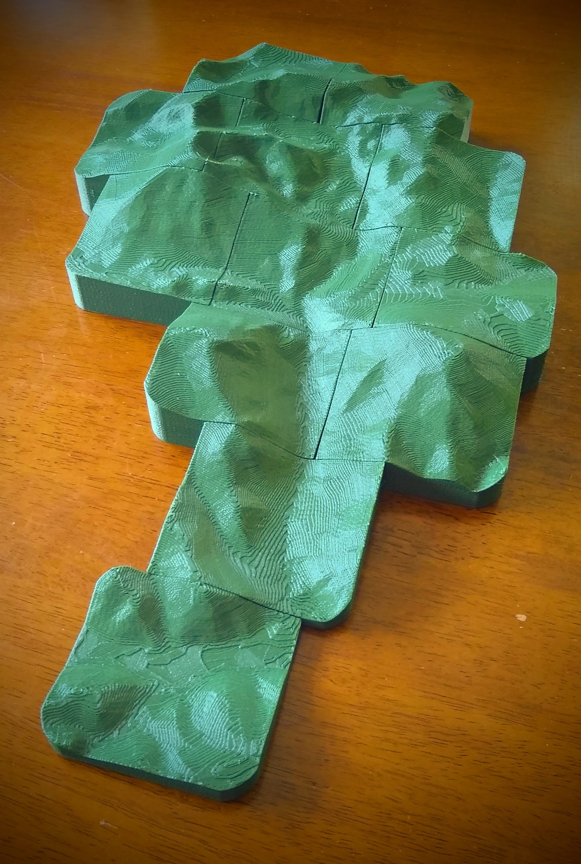 Custom 3d-printed Topographical Maps of ANYWHERE multi-piece - Etsy