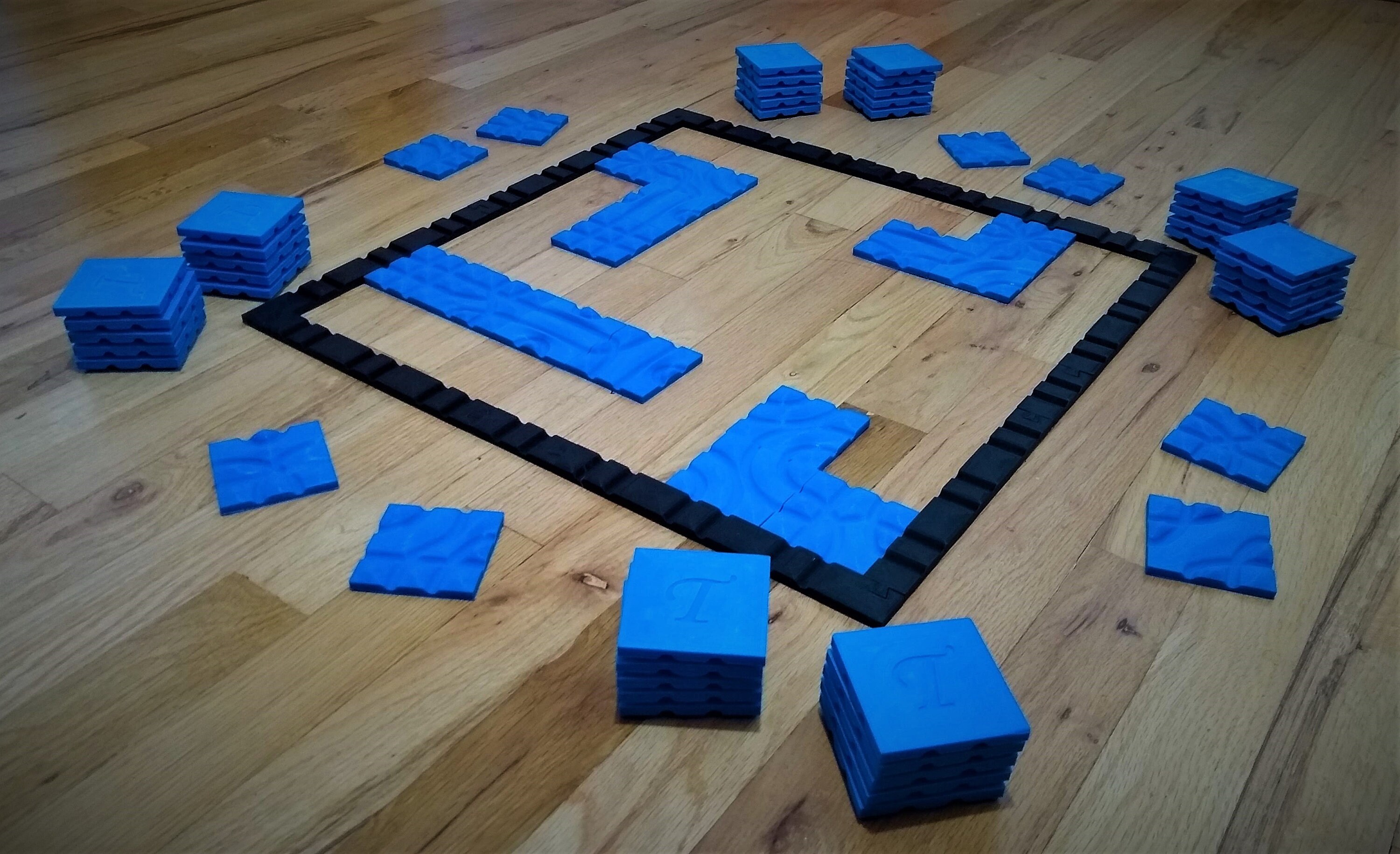 3D Printed Topographic Tile Board Game - Etsy UK