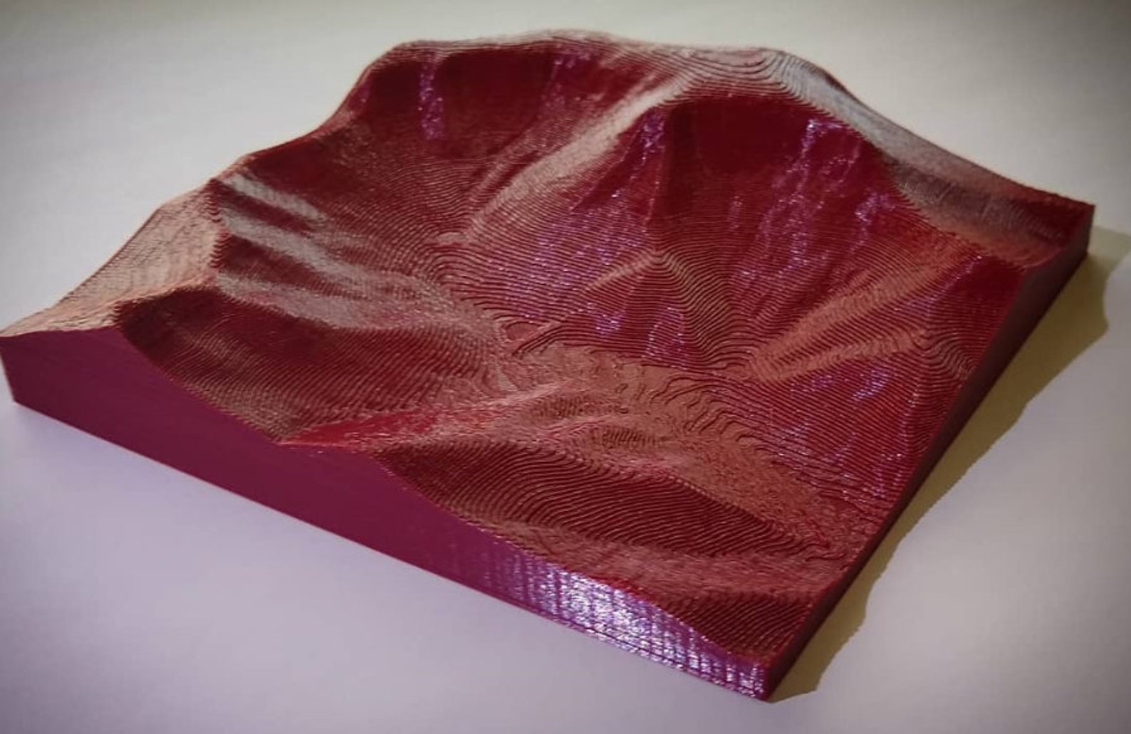 Custom 3d-printed Topographical Maps of ANYWHERE - Etsy