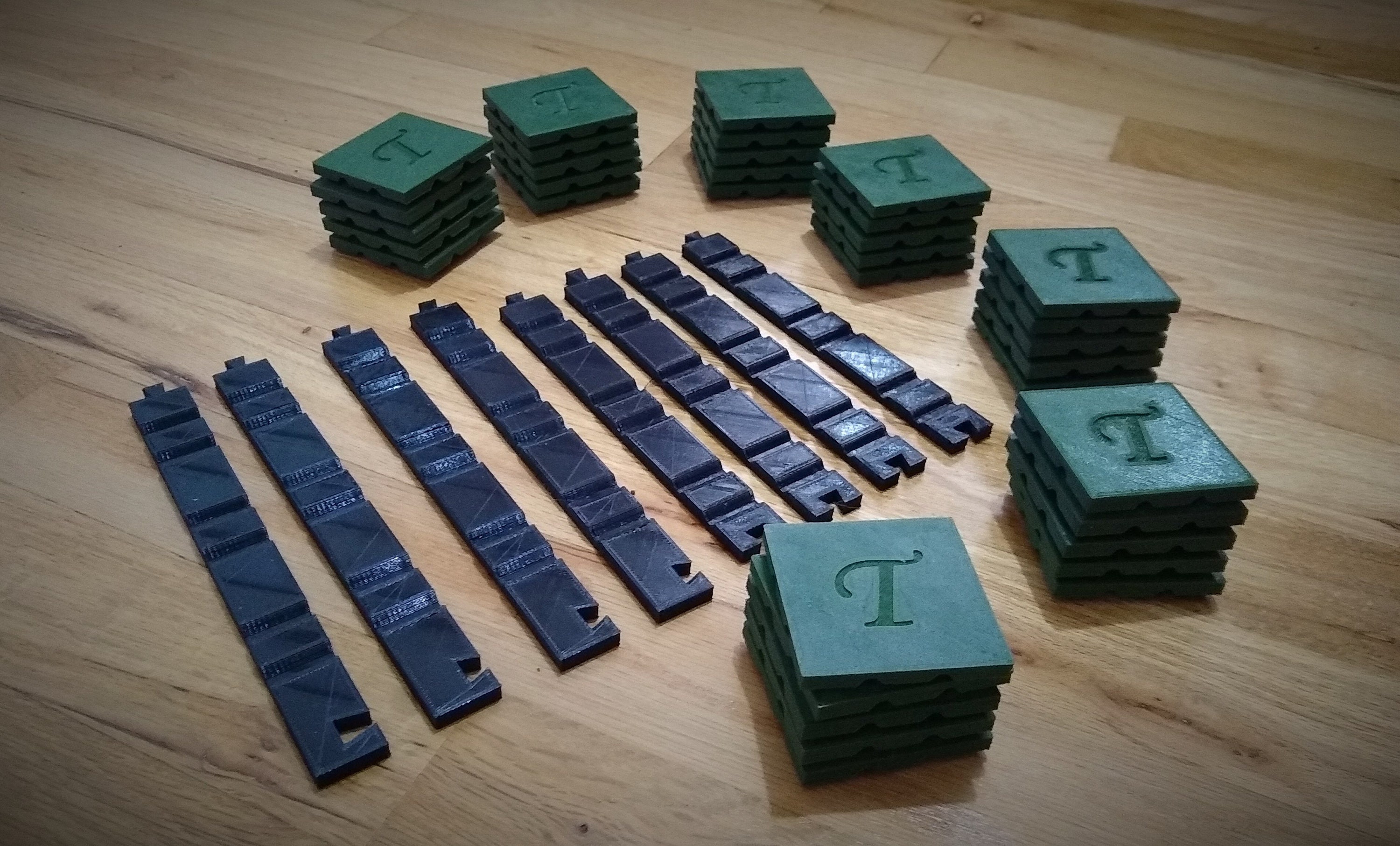 3D Printed Topographic Tile Board Game - Etsy