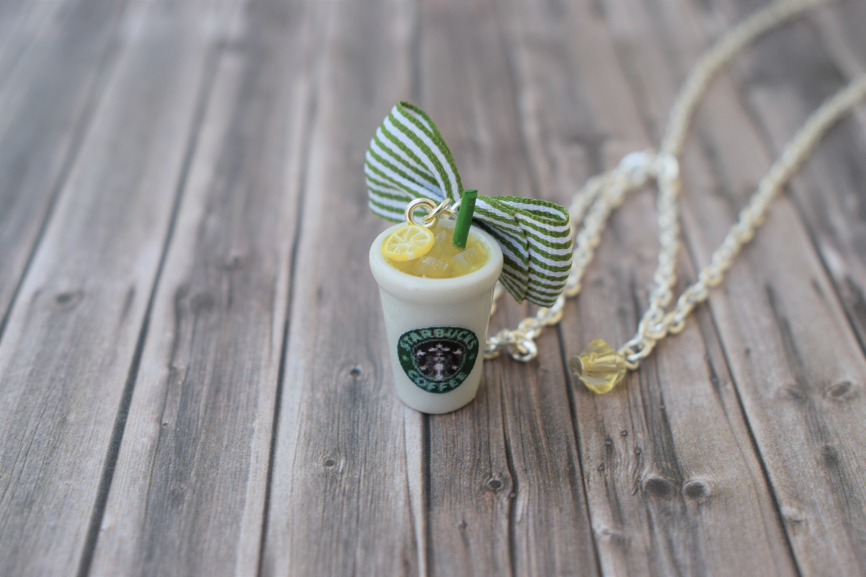 Polymer Clay Charms Starbucks