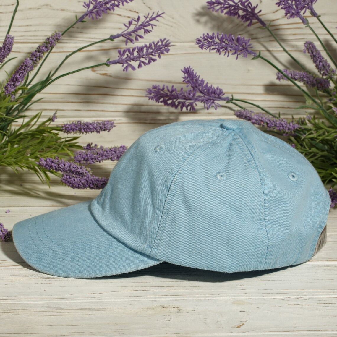 Cotton Cap With Hand Embroidered Chamomile, Thistle Embroidery Design ...