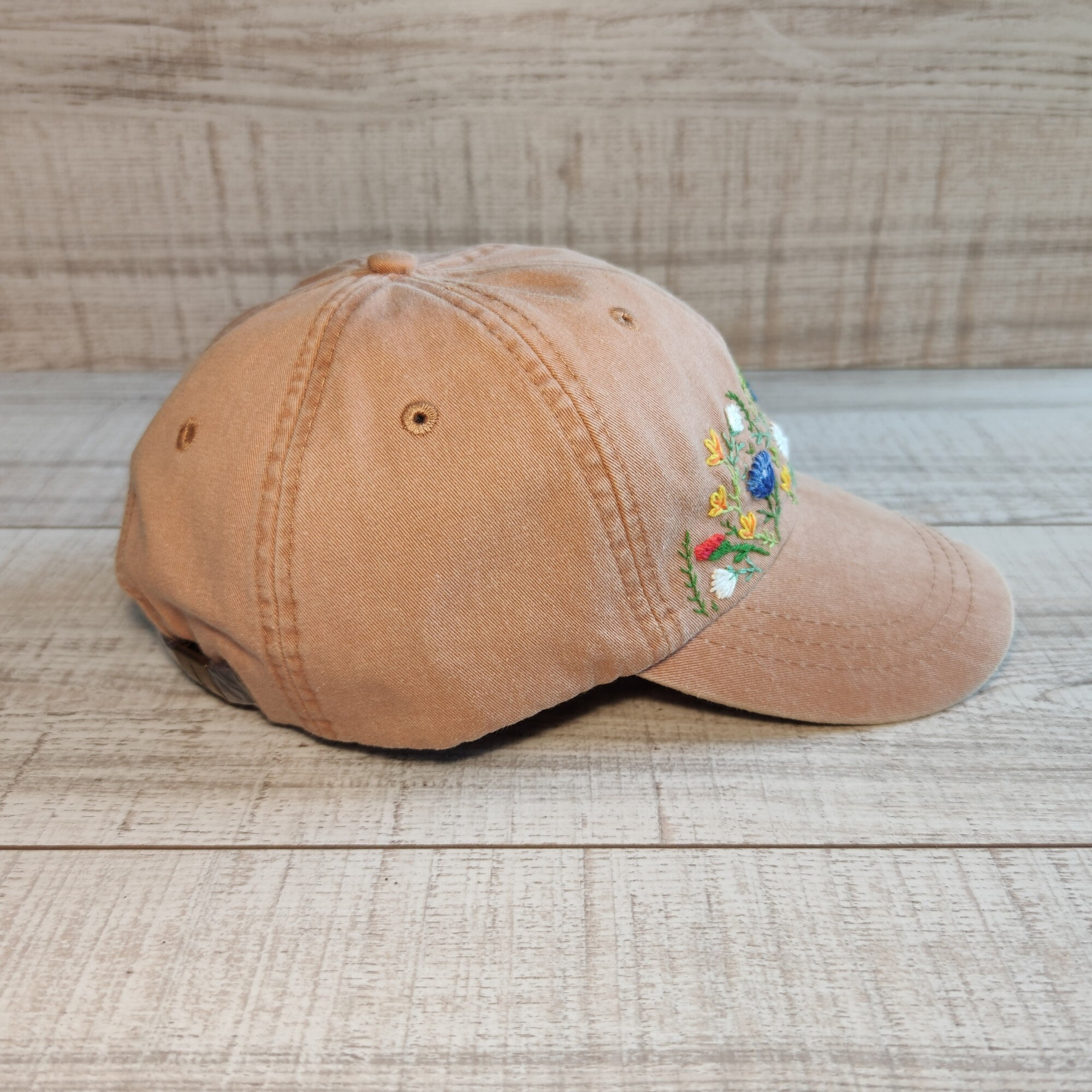 Colorful Baseball Cap Hand Embroidered With Red Poppy - Etsy