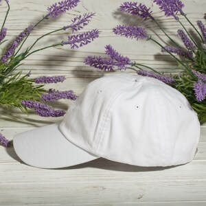 Hand Embroidered Flower Custom Baseball Cap, Stitched Hat With Floral ...