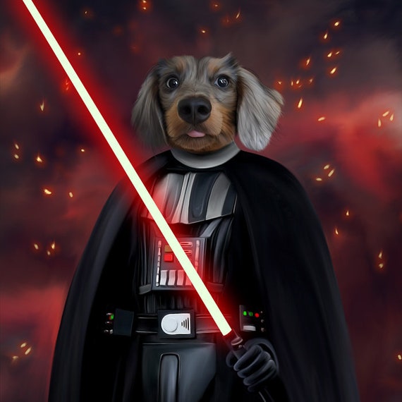 Darth Vader Costume Dog