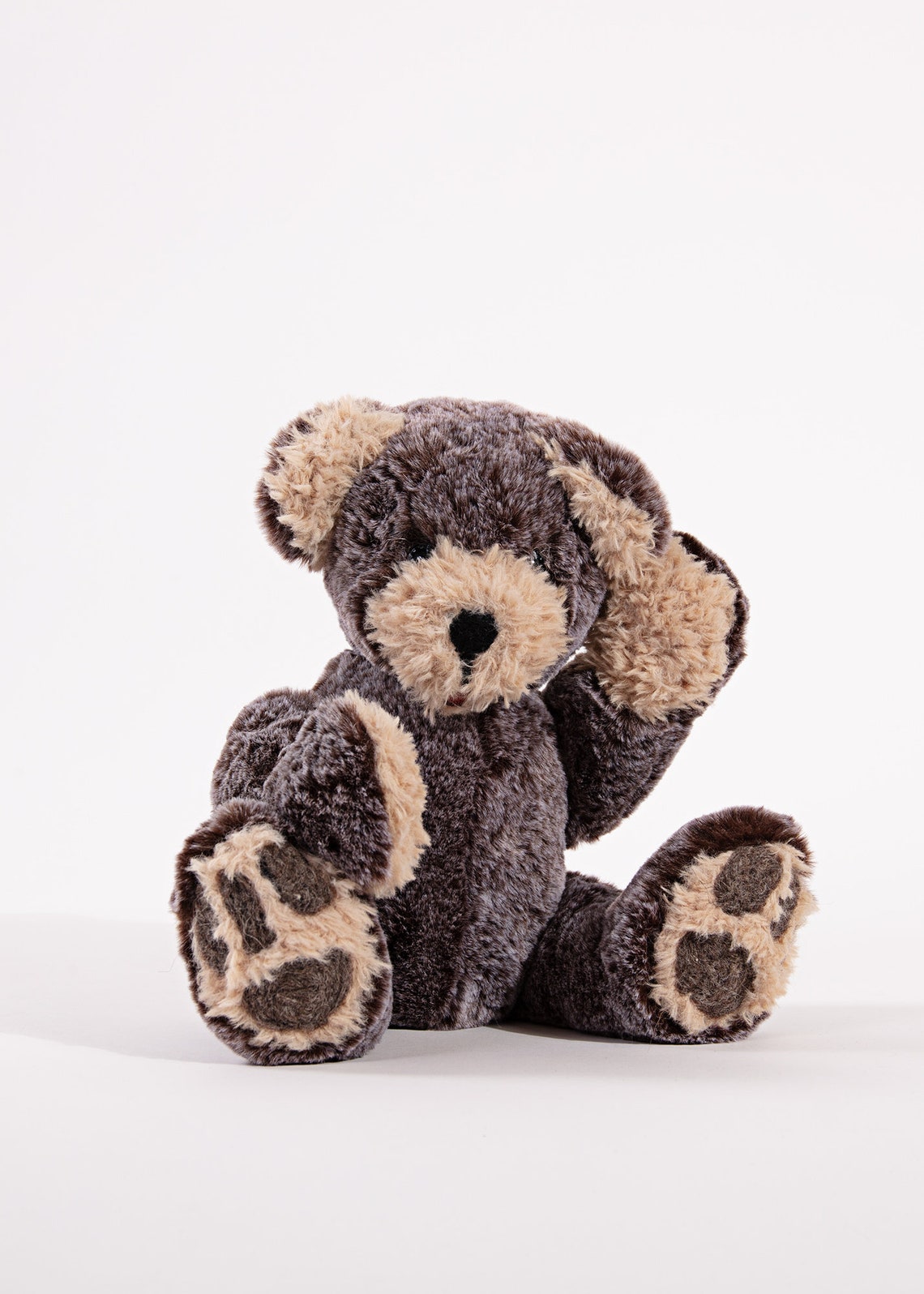 Handmade Dark Grey Teddy - Etsy