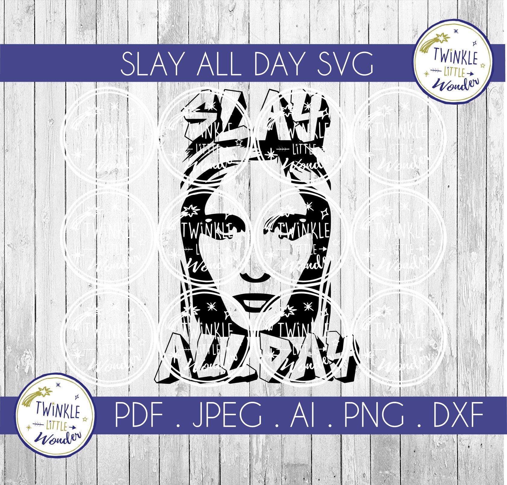 SLAY All Day SVG - Etsy