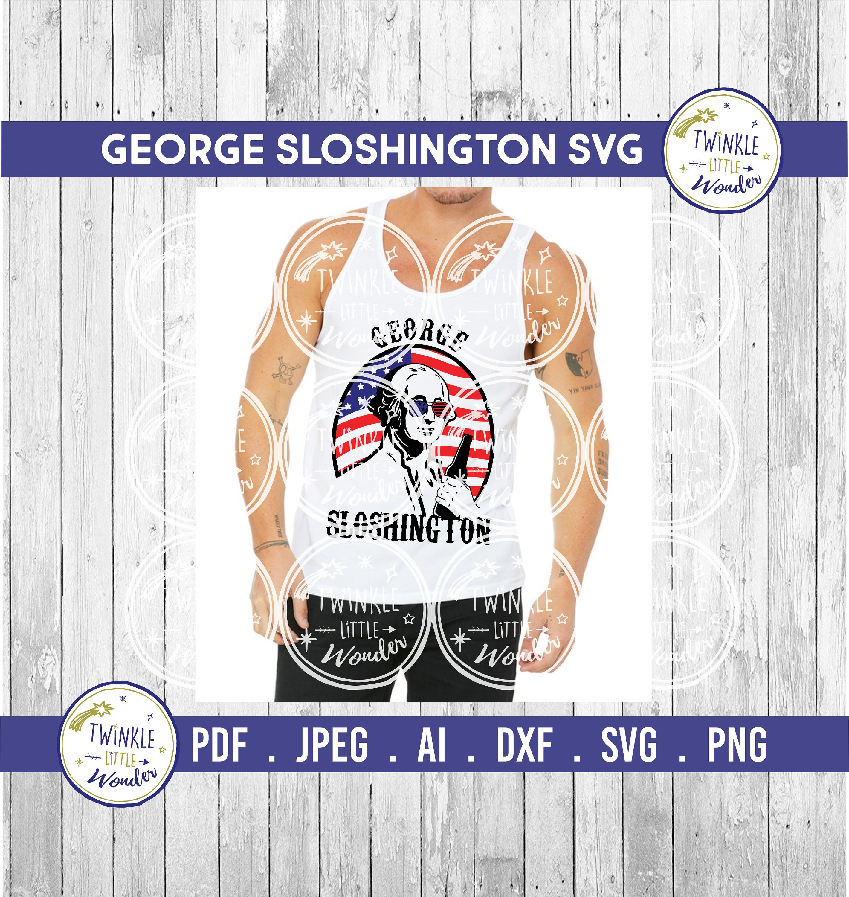 GEORGE SLOSHINGTON SVG - Etsy