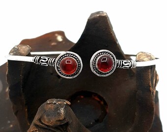 Garnet Arm Bracelet - Etsy