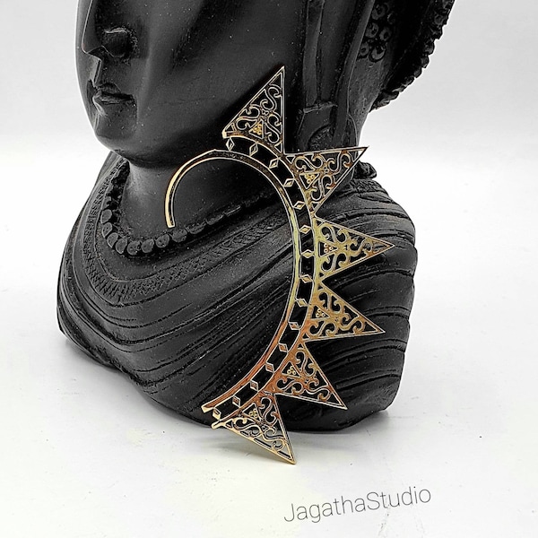 Spike Ear Cuff - Etsy