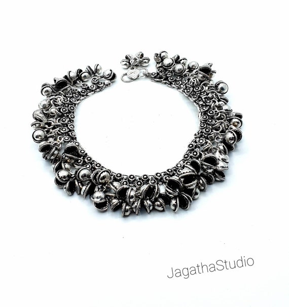 Vintage Style Jingle Anklet Indian Gypsy Dancer Anklet Foot | Etsy