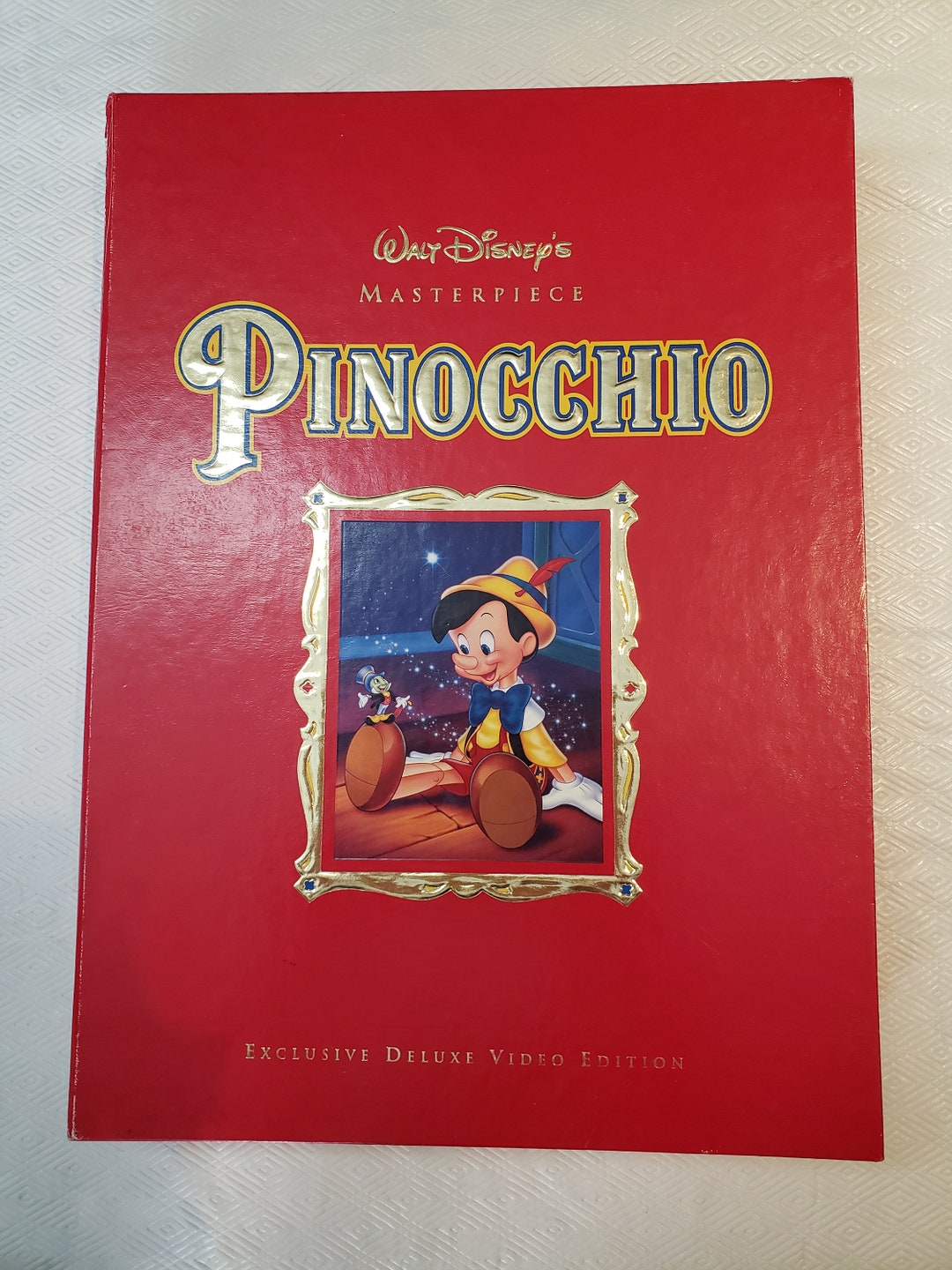 Walt Disney's Masterpiece Pinocchio Exclusive Deluxe Video Edition Set ...