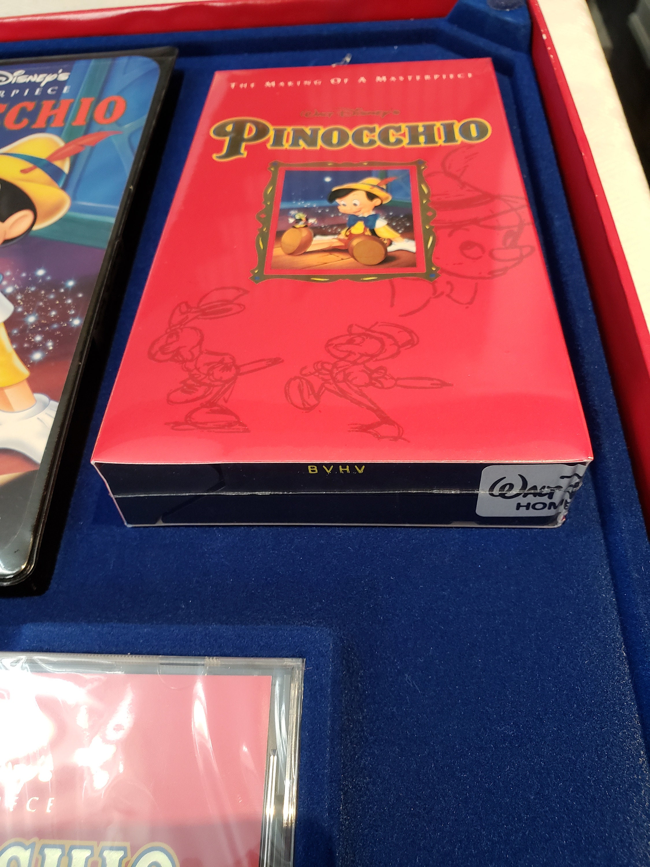 Walt Disney's Masterpiece Pinocchio Exclusive Deluxe Video Edition Set ...