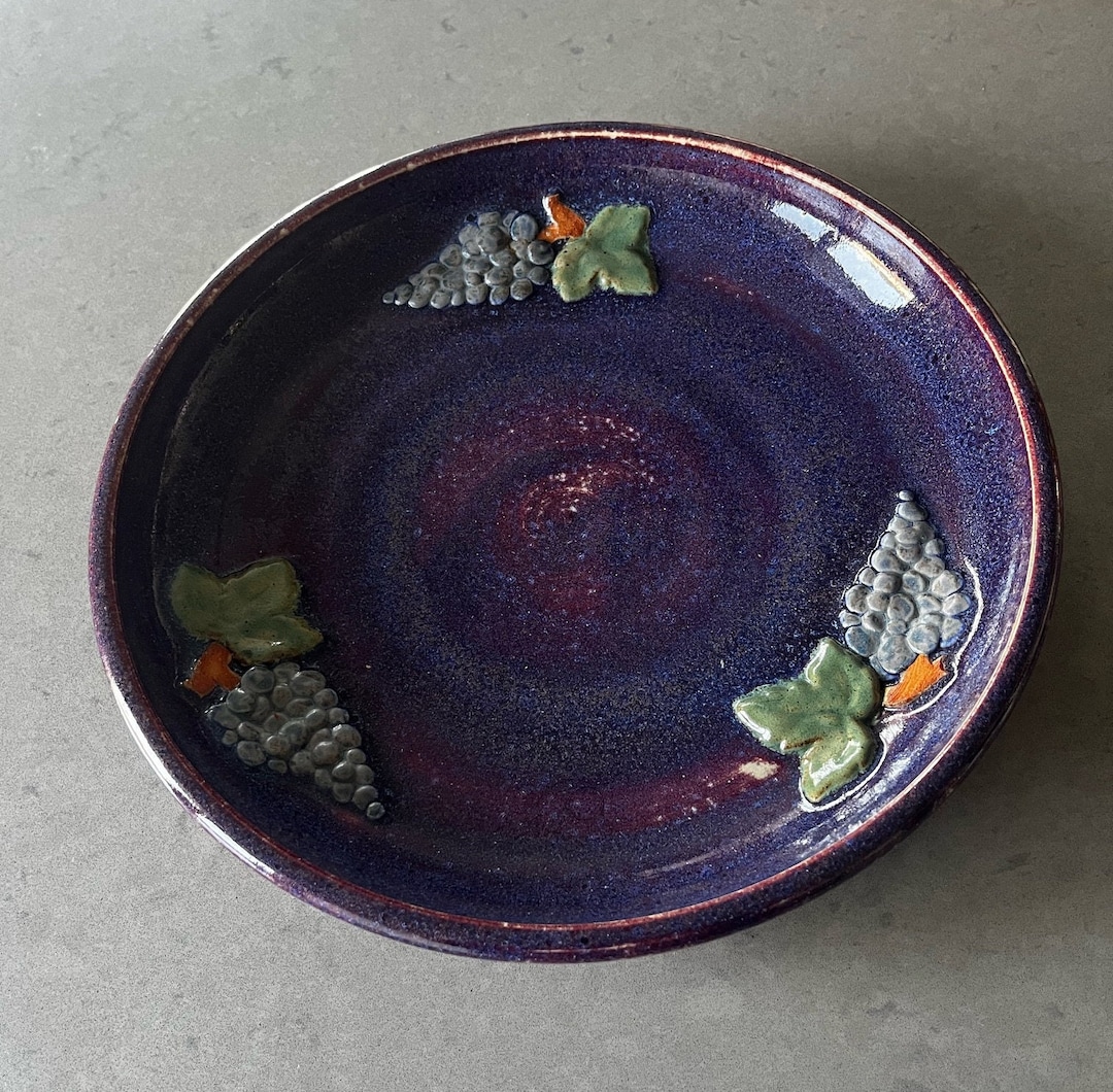 Sonoma County Al Podesto Handmade Art Pottery Serving Platter/bowl ...