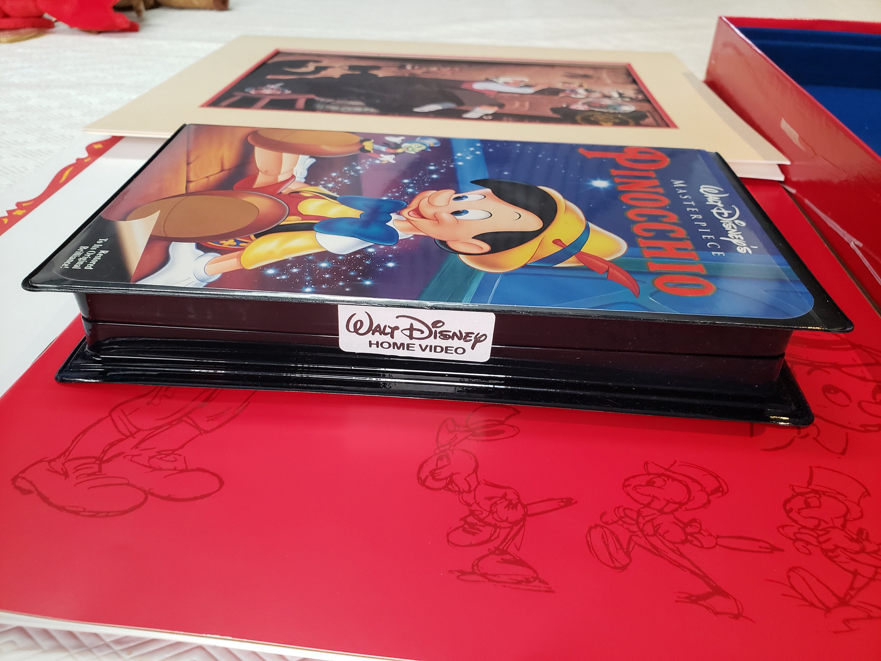 Walt Disney's Masterpiece Pinocchio Exclusive Deluxe Video Edition Set ...