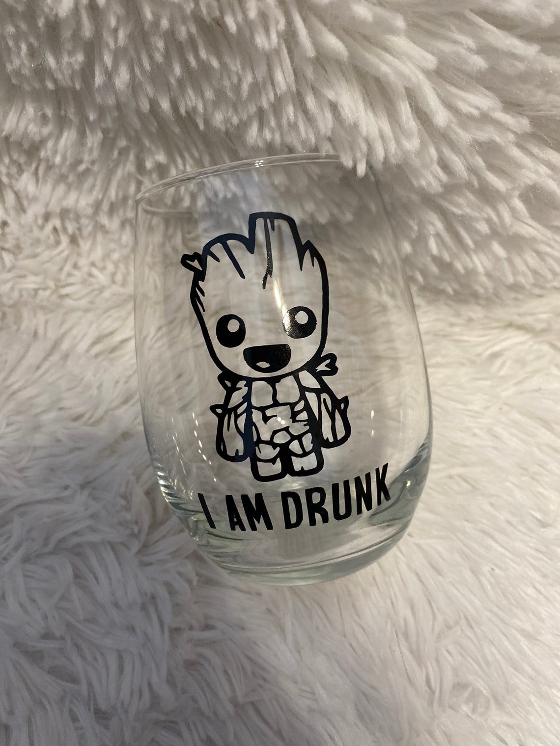 Groot Wine Glass/ Bridesmaids Gift/ Wedding Favor/ Funny Wine - Etsy